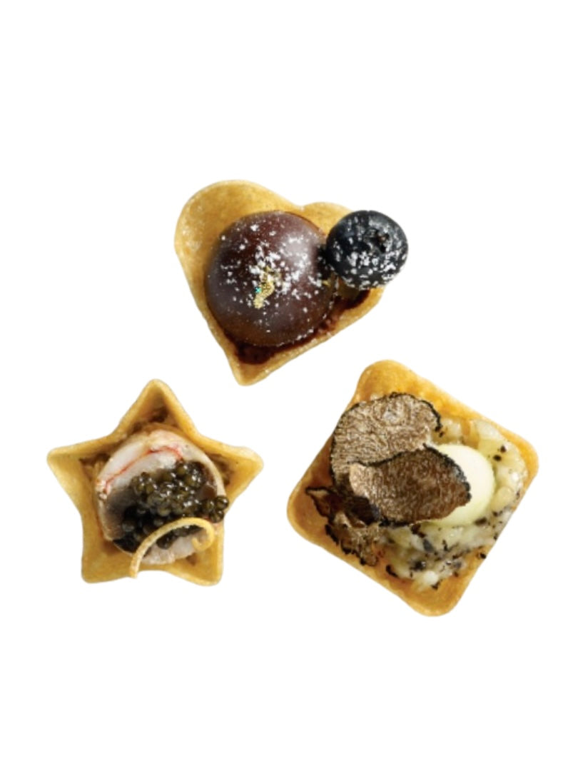 Geometric Gourmet Shells – Red Lips Foods Pte Ltd